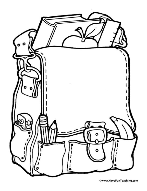 Blank Backpack - Have Fun Teaching