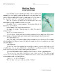 Getting Shots - Reading Comprehension Worksheet - Have Fun Teaching