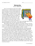 Moving Day Reading Comprehension Worksheet - Have Fun Teaching