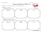 Sequencing Drawing Worksheet - Have Fun Teaching