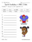 Sports Alphabetical Order Worksheet - Have Fun Teaching