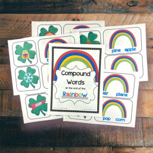 St. Patrick's Day Compound Words Activity - Have Fun Teaching