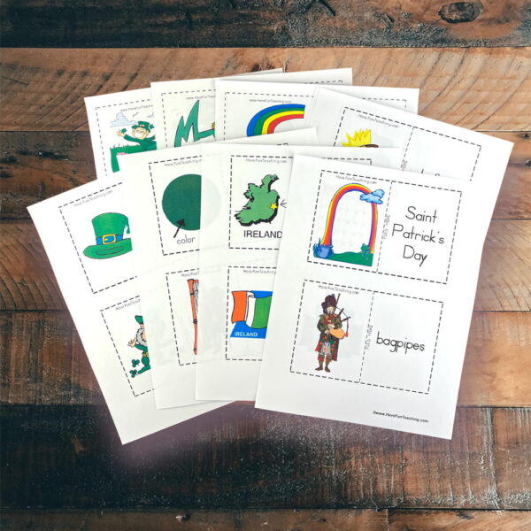 St. Patrick's Day Flash Cards - Have Fun Teaching