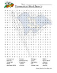 Connecticut Word Search Worksheet - Have Fun Teaching