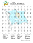 Oklahoma Word Search Worksheet - Have Fun Teaching