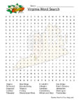 Virginia Word Search Worksheet - Have Fun Teaching