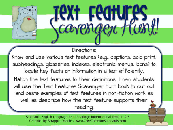 RI.2.5 Common Core Activity - Have Fun Teaching