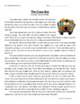 Crazy Bus Reading Comprehension Worksheet - Have Fun Teaching