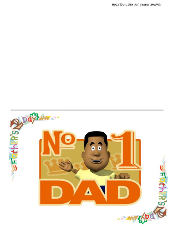 Father’s Day Worksheets - Have Fun Teaching