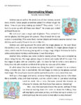 Storymaking Magic Reading Comprehension Worksheet - Have Fun Teaching