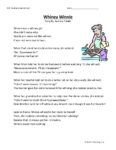Whiney Winnie Reading Comprehension Worksheet - Have Fun Teaching