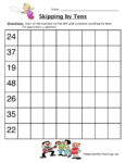 Skip Count by Tens Worksheet - Have Fun Teaching