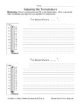 Temperature Worksheets - Have Fun Teaching