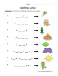 Spelling Long I Worksheet - Have Fun Teaching