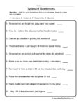 Identifying Types of Sentences Worksheet - Have Fun Teaching