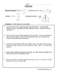 Volume Word Problems Worksheet - Have Fun Teaching