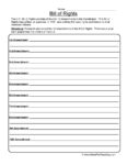 Bill of Rights Worksheet - Have Fun Teaching