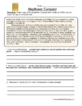 Mayflower Compact Worksheet - Have Fun Teaching