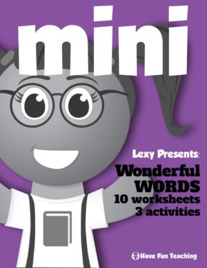 Wonderful Words Mini Pack - Have Fun Teaching