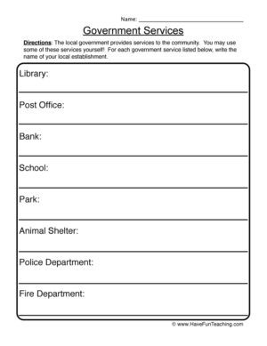 Government Worksheets For 3rd Grade 10 Civics Ideas | Social Studies,