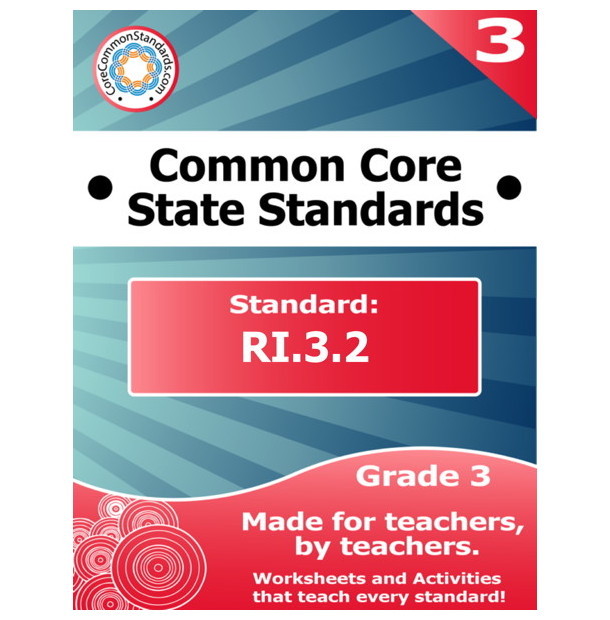 RI.3.2 Third Grade Common Core Lesson - Have Fun Teaching