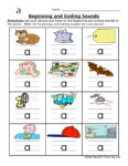 Short A Beginning and Ending Sounds Worksheet - Have Fun Teaching