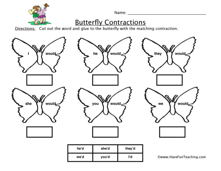 Contractions - Have Fun Teaching
