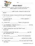 Which, Witch Homophones Worksheet - Have Fun Teaching