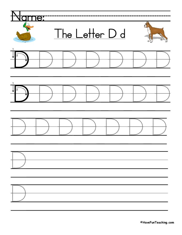View Letter D Worksheets Gif Alejandrolongo View Letter D Worksheets Gif Alejandrolongo