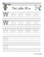 Letter W Handwriting Practice Worksheet - Have Fun Teaching