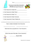 New Hampshire Worksheet - Have Fun Teaching