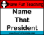 Name That President Smartboard Game - Have Fun Teaching