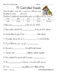 R-Controlled Vowels Fill in the Blanks Worksheet - Have Fun Teaching