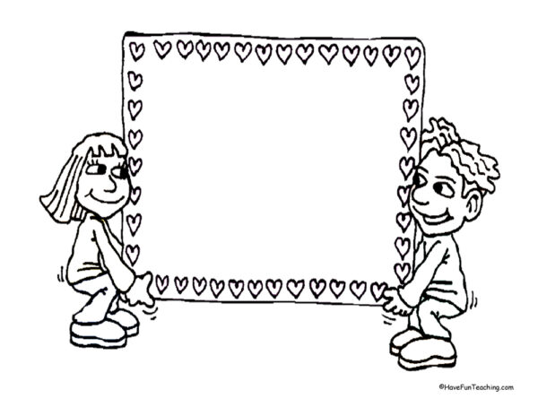 Valentine's Day Hearts Paper - Have Fun Teaching