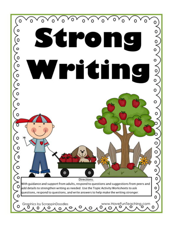 Preschool Writing - Have Fun Teaching