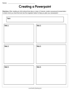 Creating a Powerpoint Worksheet - Have Fun Teaching