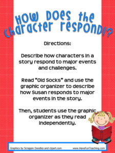 How Does The Character Respond Activity - Have Fun Teaching