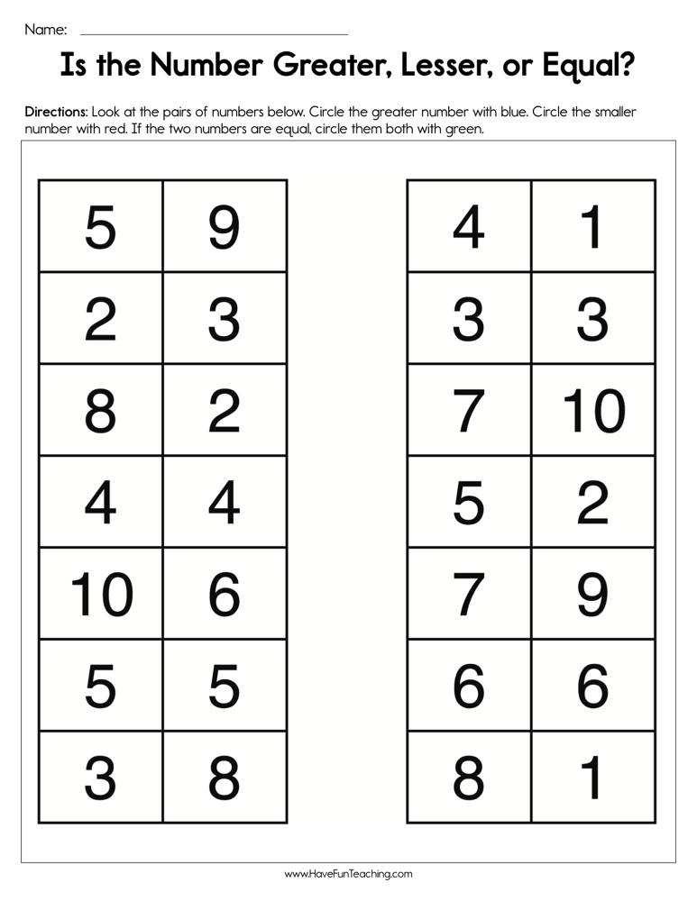 Inequalities Worksheets Have Fun Teaching