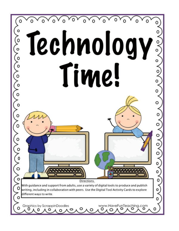 Technology Time Centers Activity - Have Fun Teaching