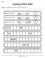 Counting within 1000 Worksheet - Have Fun Teaching