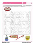 Clean Teeth Maze Worksheet - Have Fun Teaching