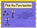 Pick the Punctuation Activity - Have Fun Teaching