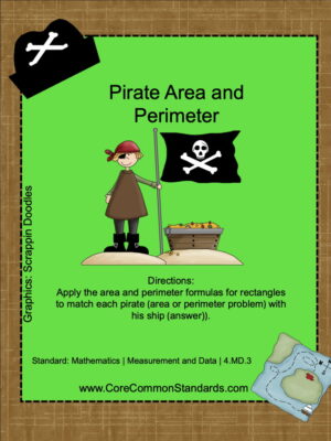 Area and Perimeter Pirate Activity - Have Fun Teaching