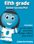 Summer School Learning Packs - Have Fun Teaching