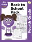 Fourth Grade Back To School Pack - Have Fun Teaching
