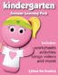 Kindergarten Summer Learning Pack - Have Fun Teaching