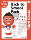 Third Grade Back To School Pack - Have Fun Teaching