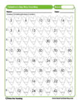 Valentine's Day Skip Counting Worksheet - Have Fun Teaching