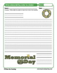 Memorial Day Worksheets - Have Fun Teaching